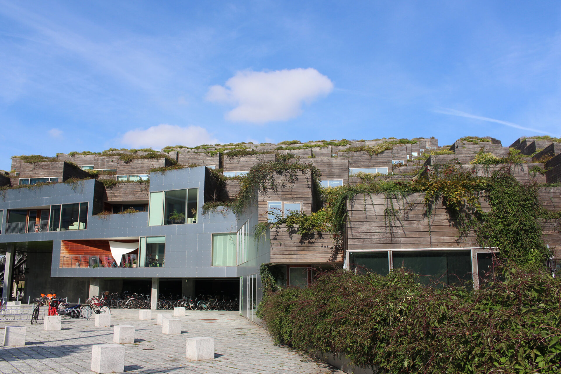 Bjerget - Vild arkitektur i Ørestaden tegnet af Bjarke Ingels